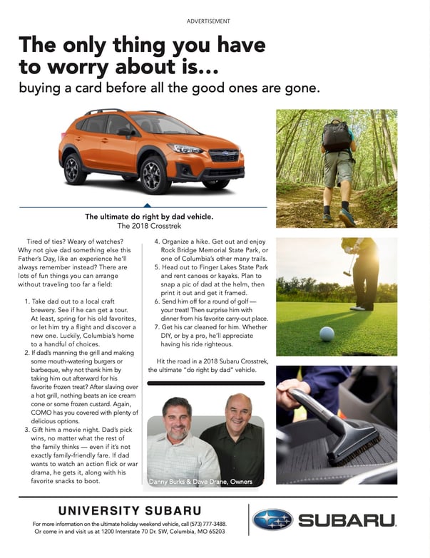 Advertorial: Magazine Ads Going Incognito as Editorial